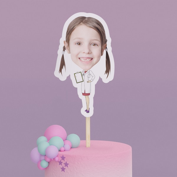 Doctor Cake Topper - Etsy