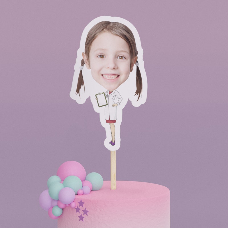 Doctor Cake Topper - Etsy