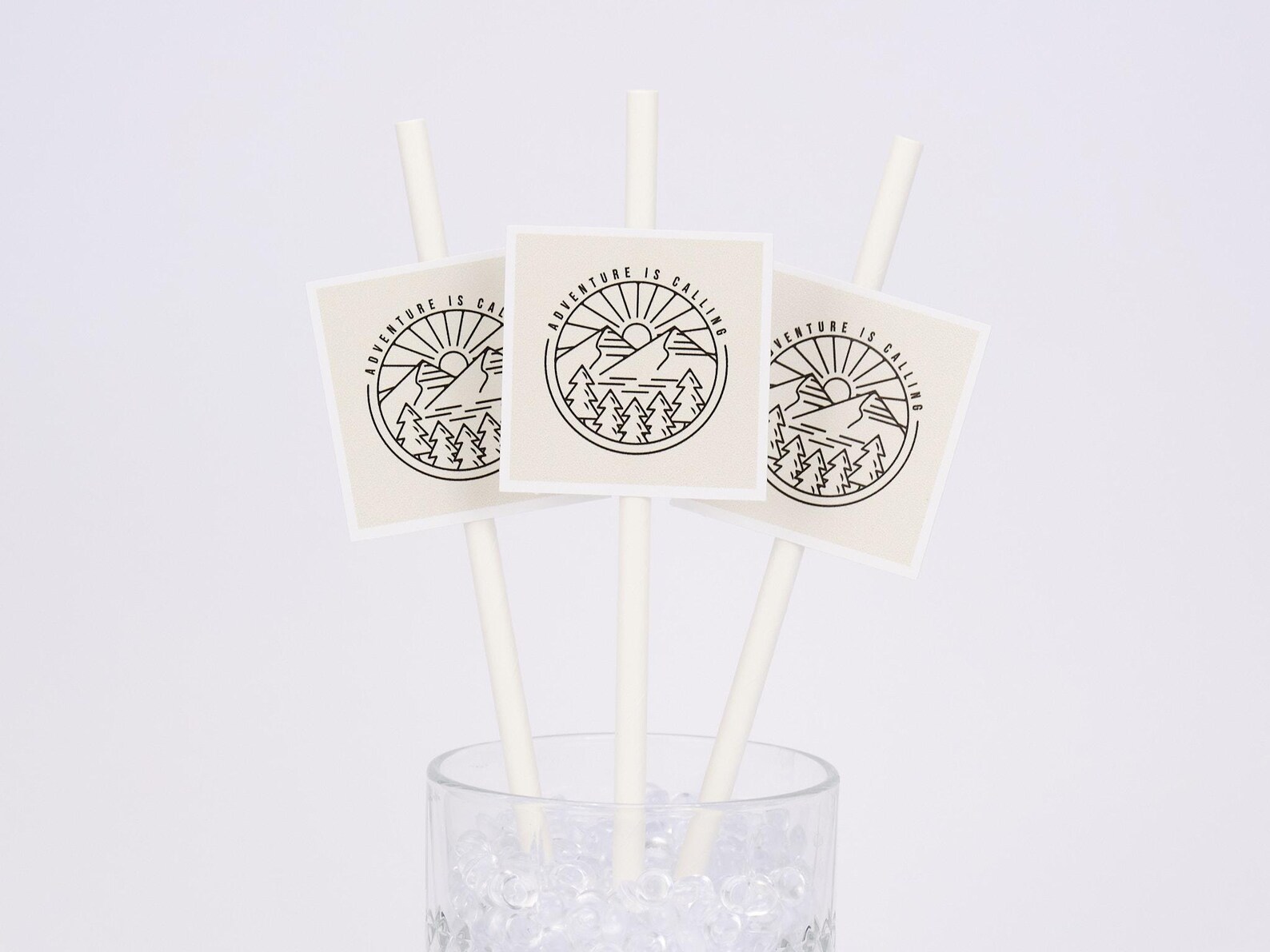 Custom Business Logo Straws - Corporate Event Swag - Company Launch ...