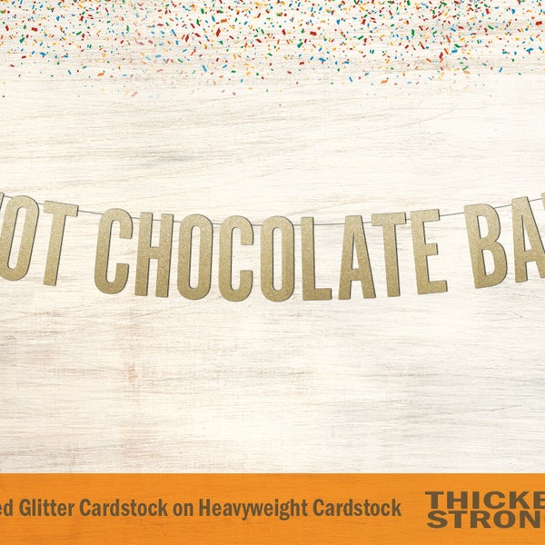 Hot Cocoa Letters - Etsy