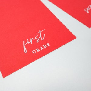 Minimalist Graduation Photo Banner, Customizable Square Picture Spaces ...
