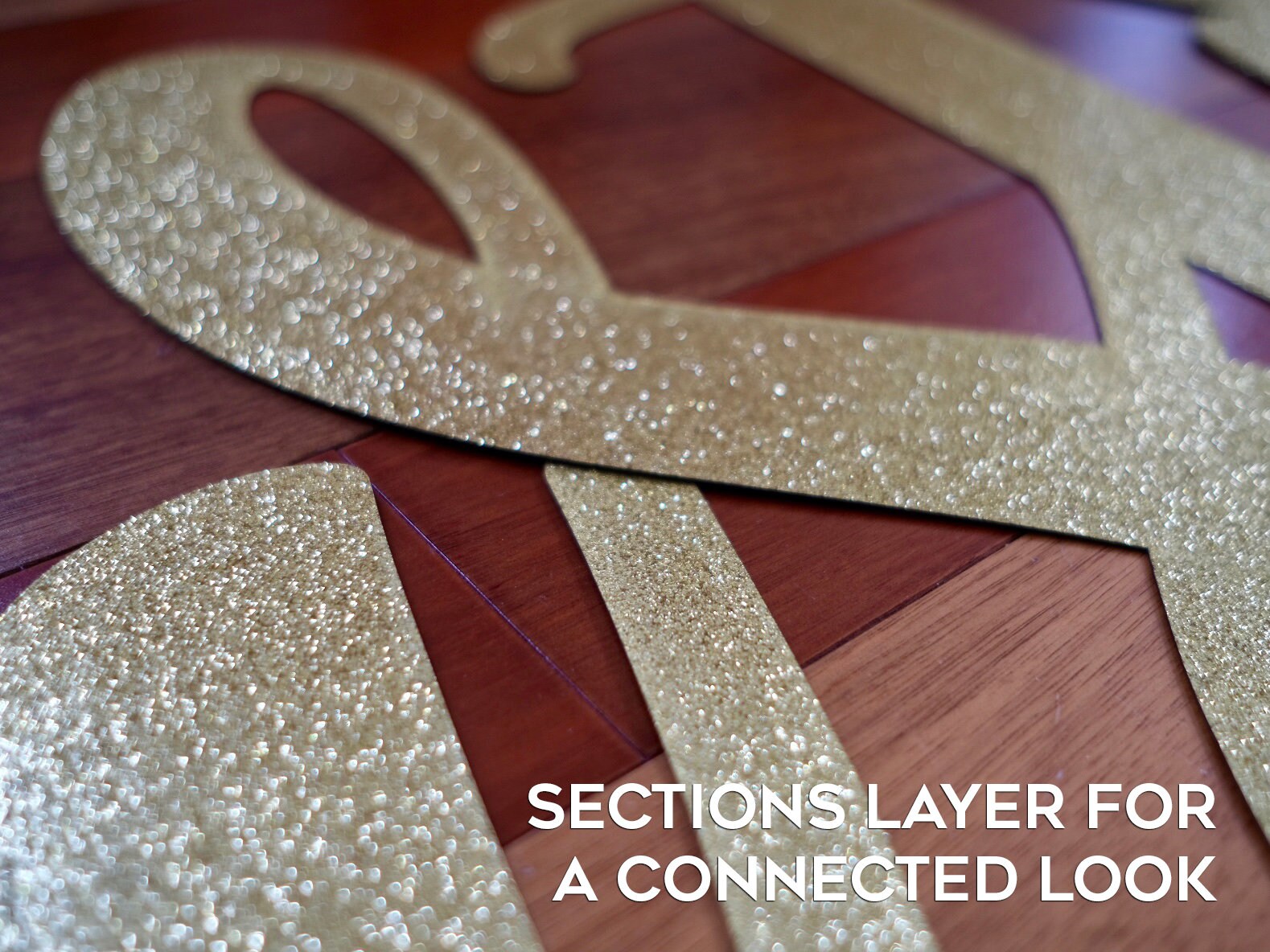 Giant Custom Glitters Sign Up to 23 TALL Unlimited | Etsy