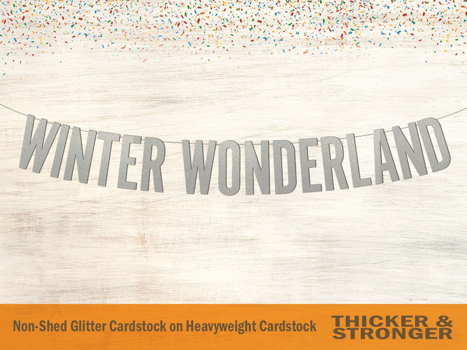 Winter Wonderland Banner Block Letters Winter Wonderland - Etsy