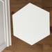 THE FRED Hexagonal White Side Table 16 - Etsy