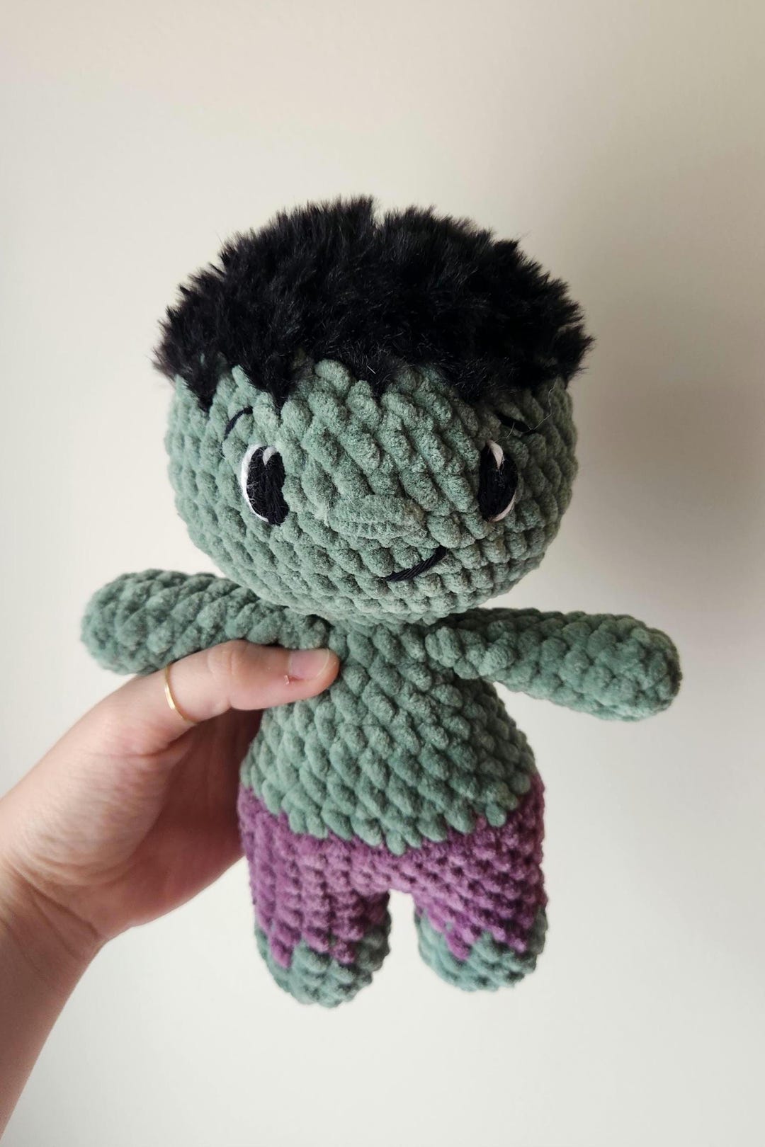 Hulk Crochet Creature | Hulk Stuffed Animal | Made to Order Hulk - Etsy