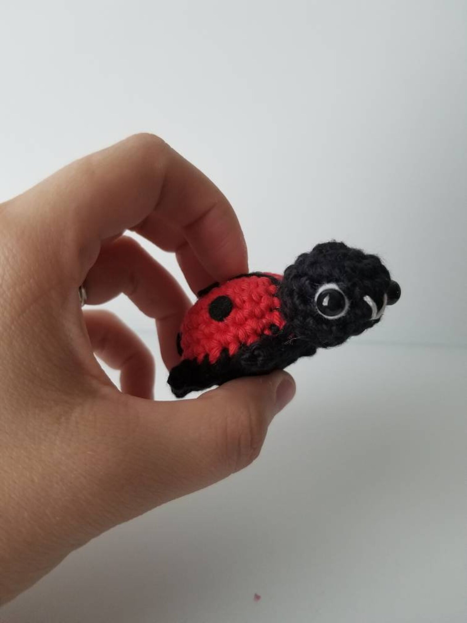 Ladybug Keychain, Crochet Ladybug, Made to Order Ladybug - Etsy