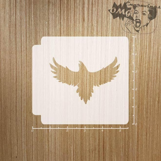 Crow 783-263 Stencil - Etsy