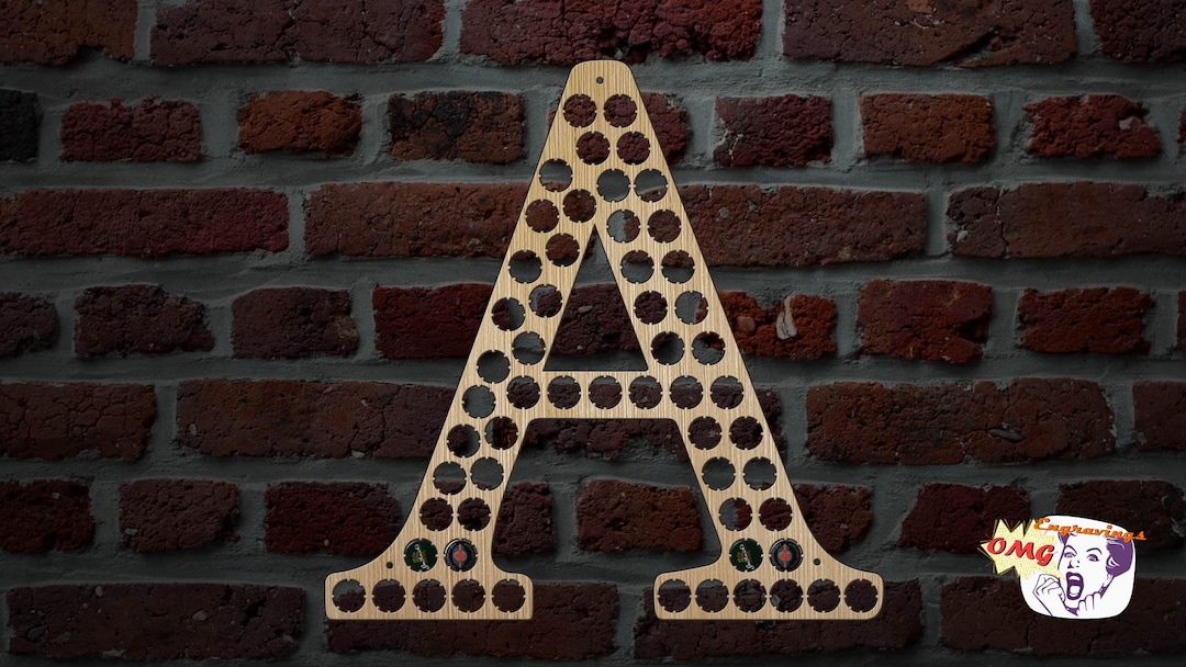 Greek Alphabet Alpha 224-173 Beer Cap Holder - Etsy
