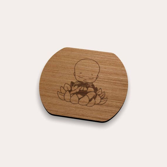 Baby Buddha Coaster 262-277 Set of 4 | Etsy