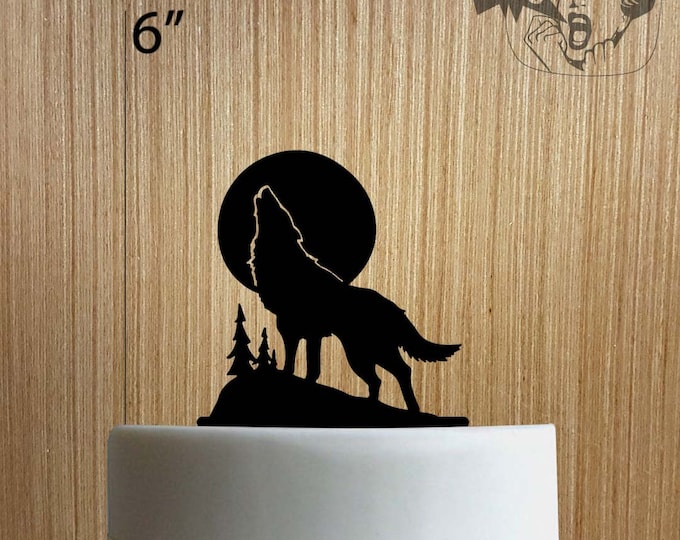 Wolf 225-258 Cake Topper - Etsy