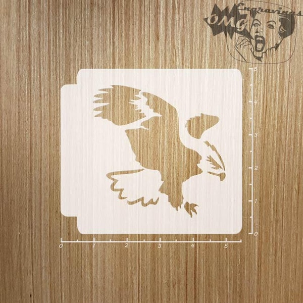 Eagle Airbrush Stencil - Etsy