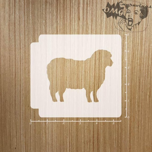 Sheep Stencil - Etsy