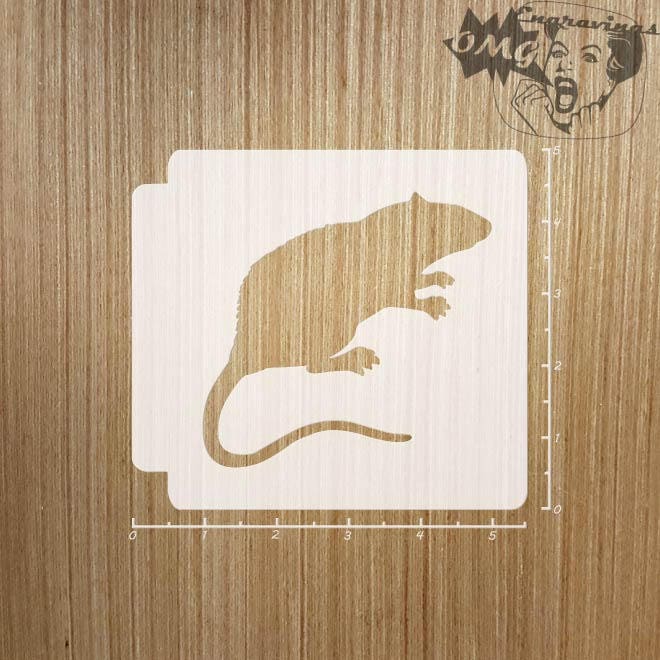 Rat 783-535 Stencil - Etsy