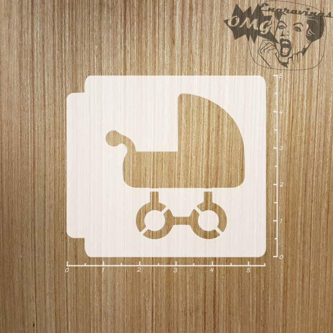 Stroller 783-728 Stencil - Etsy