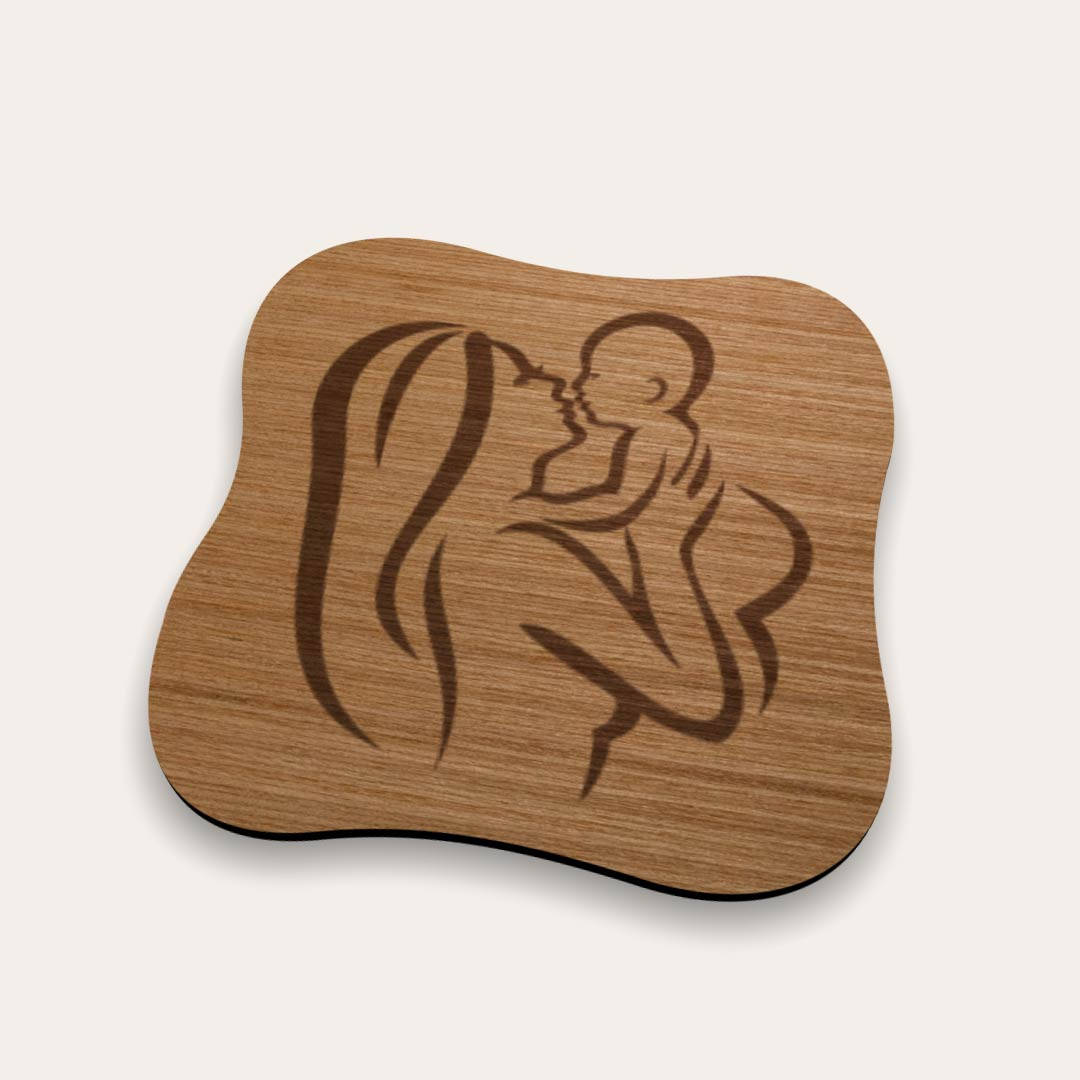 Mother Coaster 262-164 set of 4 | Etsy