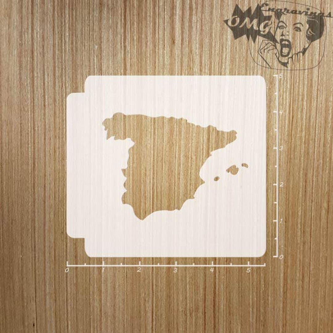 Spain 783-031 Stencil - Etsy