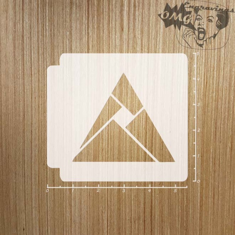 Triangle Stencil - Etsy