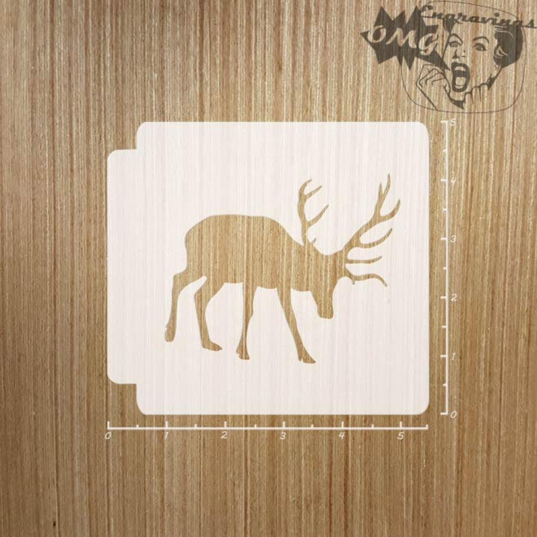 Deer 783-111 Stencil - Etsy