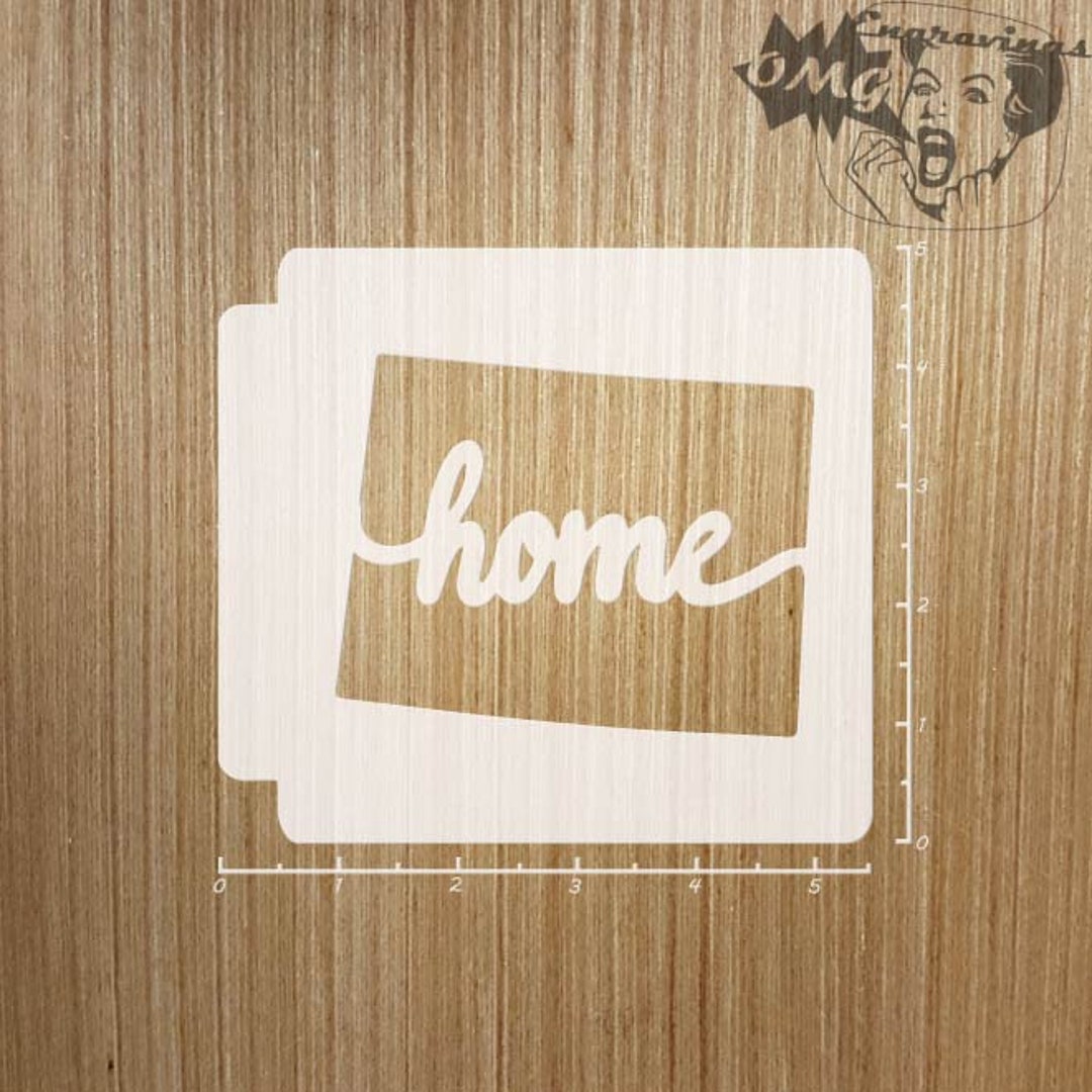 Colorado Home State 783-A388 Stencil - Etsy