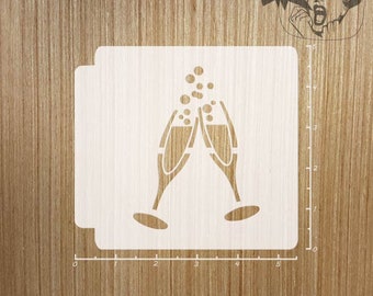 Robot 101 Stencil - Etsy