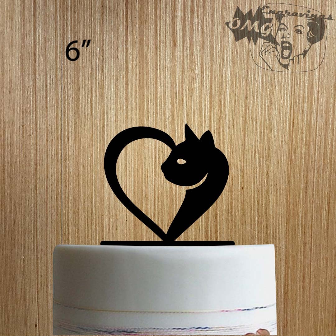 Cat 225-011 Cake Topper - Etsy