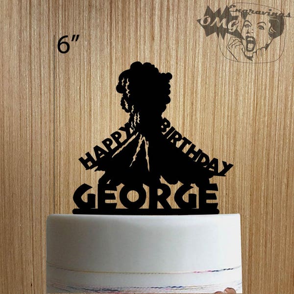 Volcano Birthday Cake Topper - Etsy