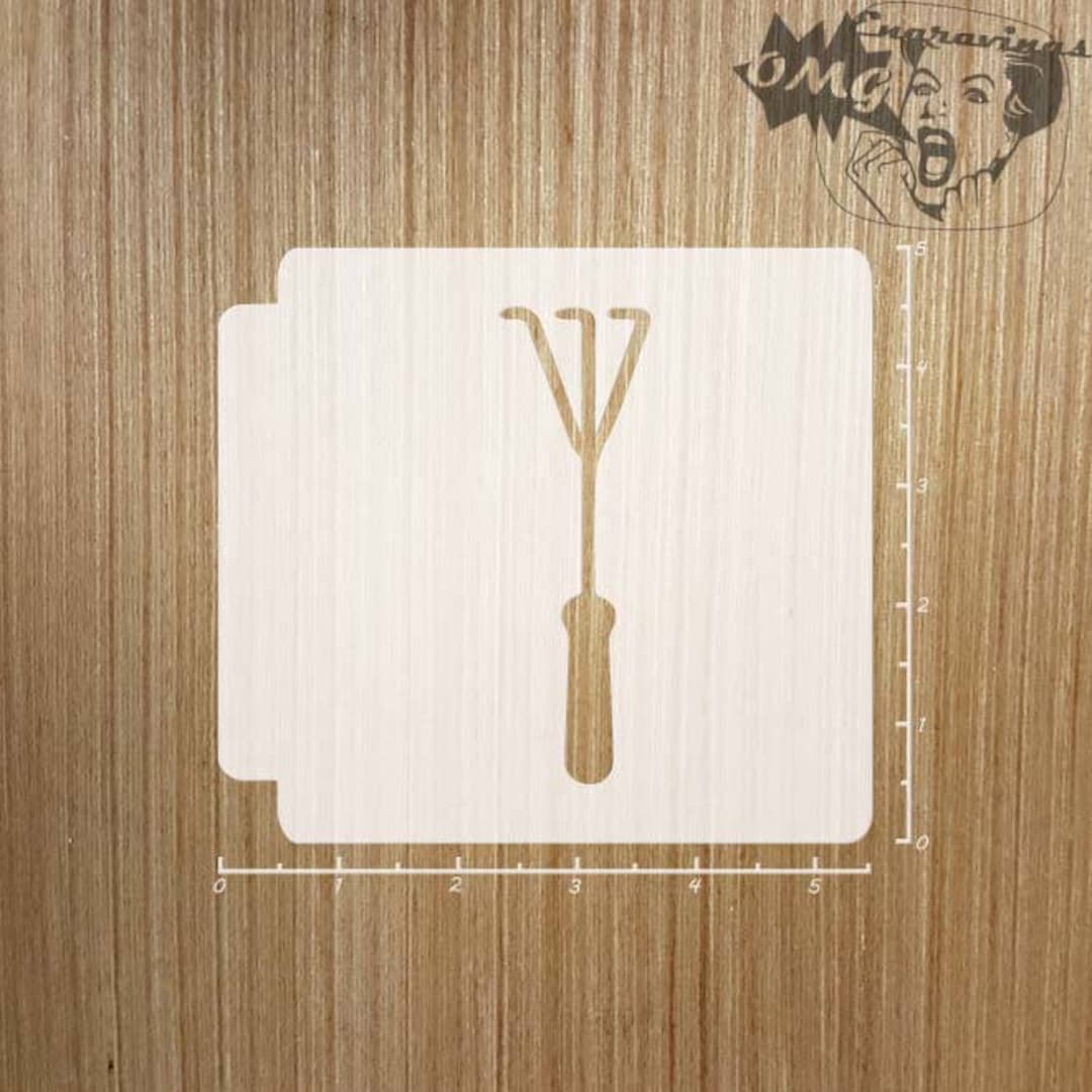 Garden Rake 783-336 Stencil - Etsy