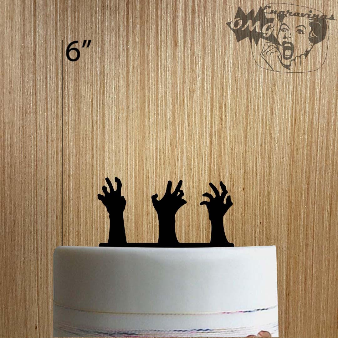 Zombie Hands 225-188 Cake Topper - Etsy