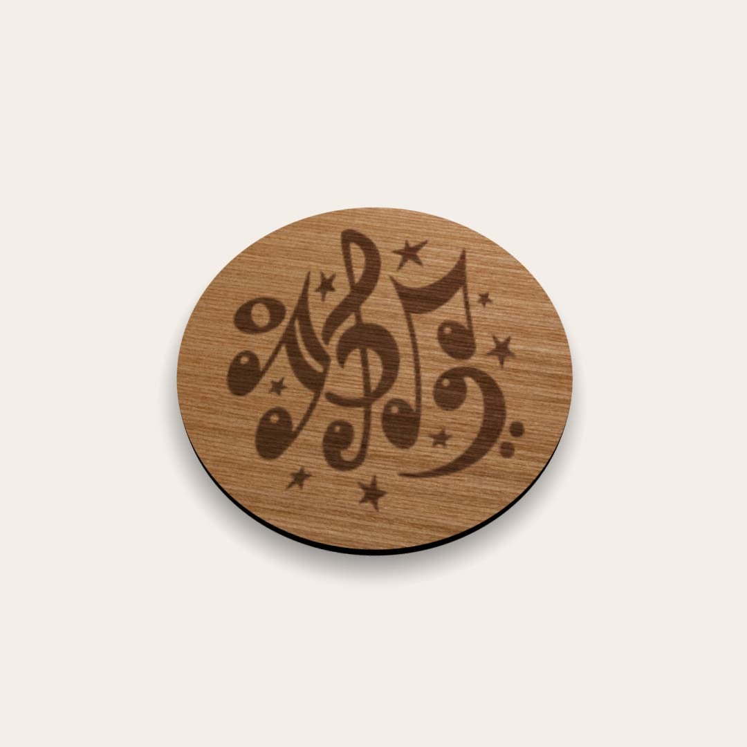 Music Notes 262-380 Coaster (set of 4) - Etsy