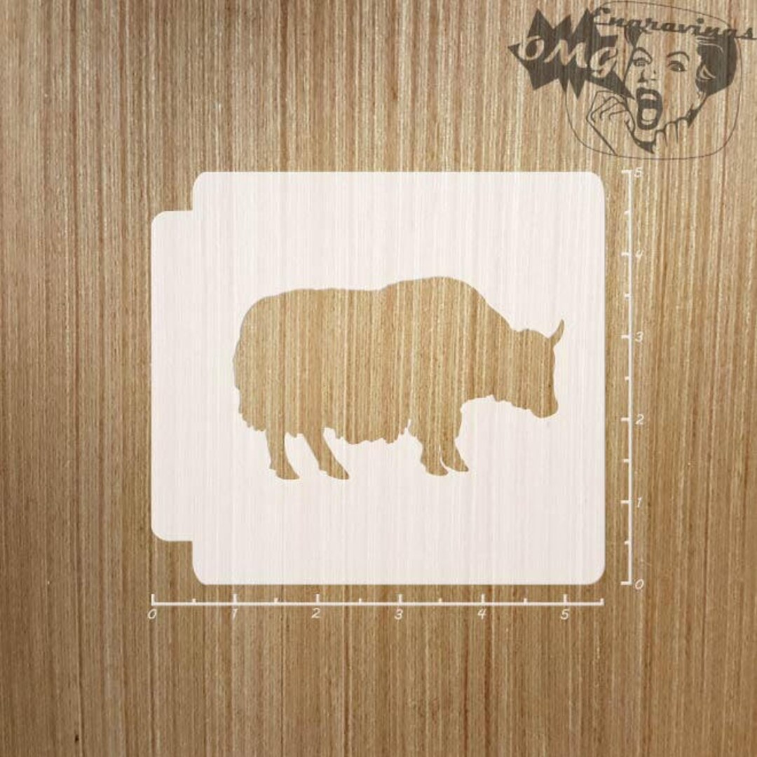 Yak 783-696 Stencil - Etsy