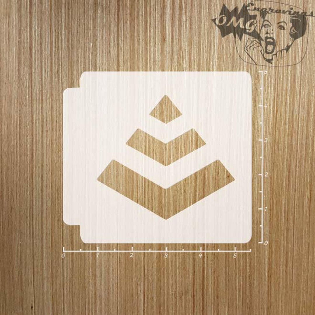 Pyramid 783-500 Stencil - Etsy