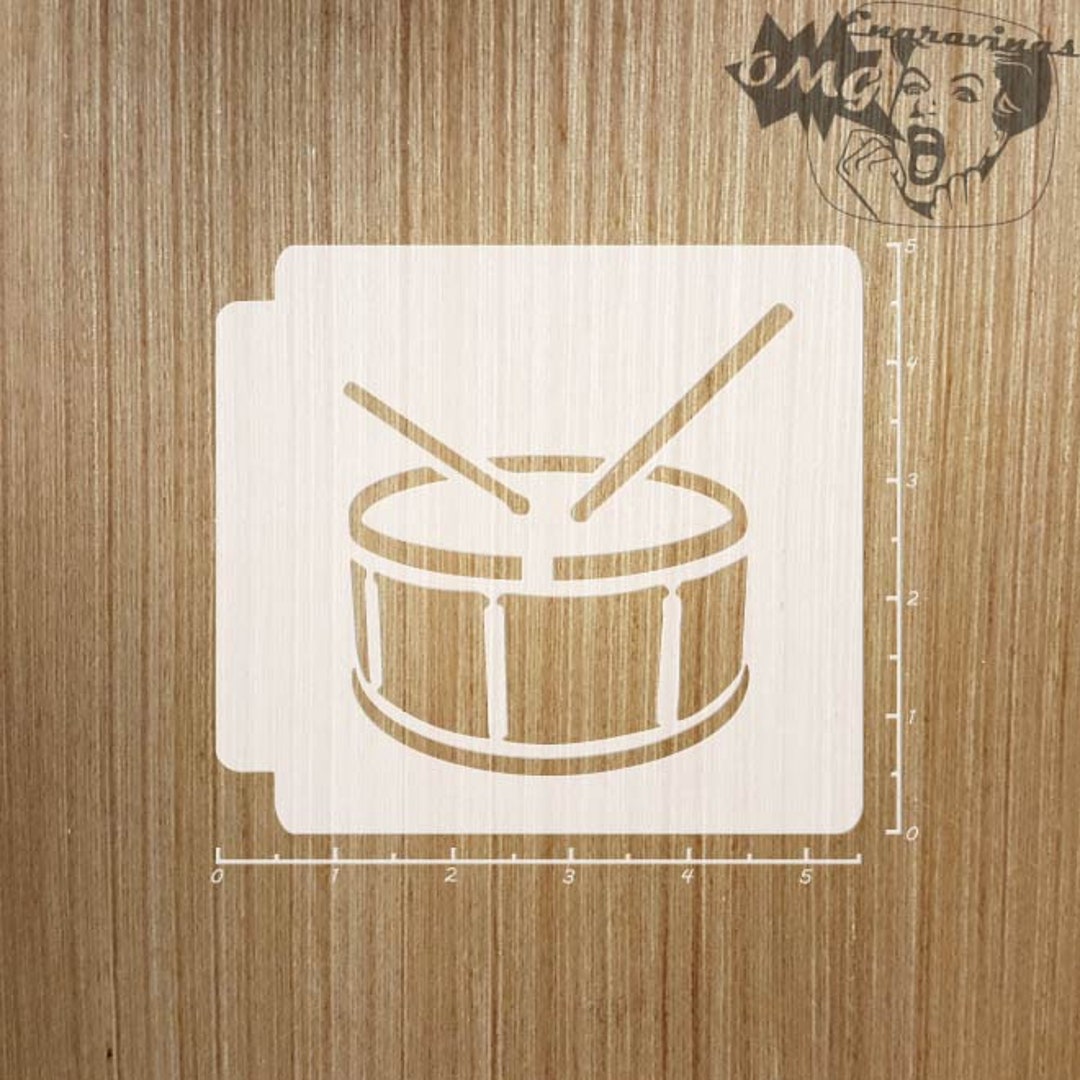 Drum 783-970 Stencil - Etsy