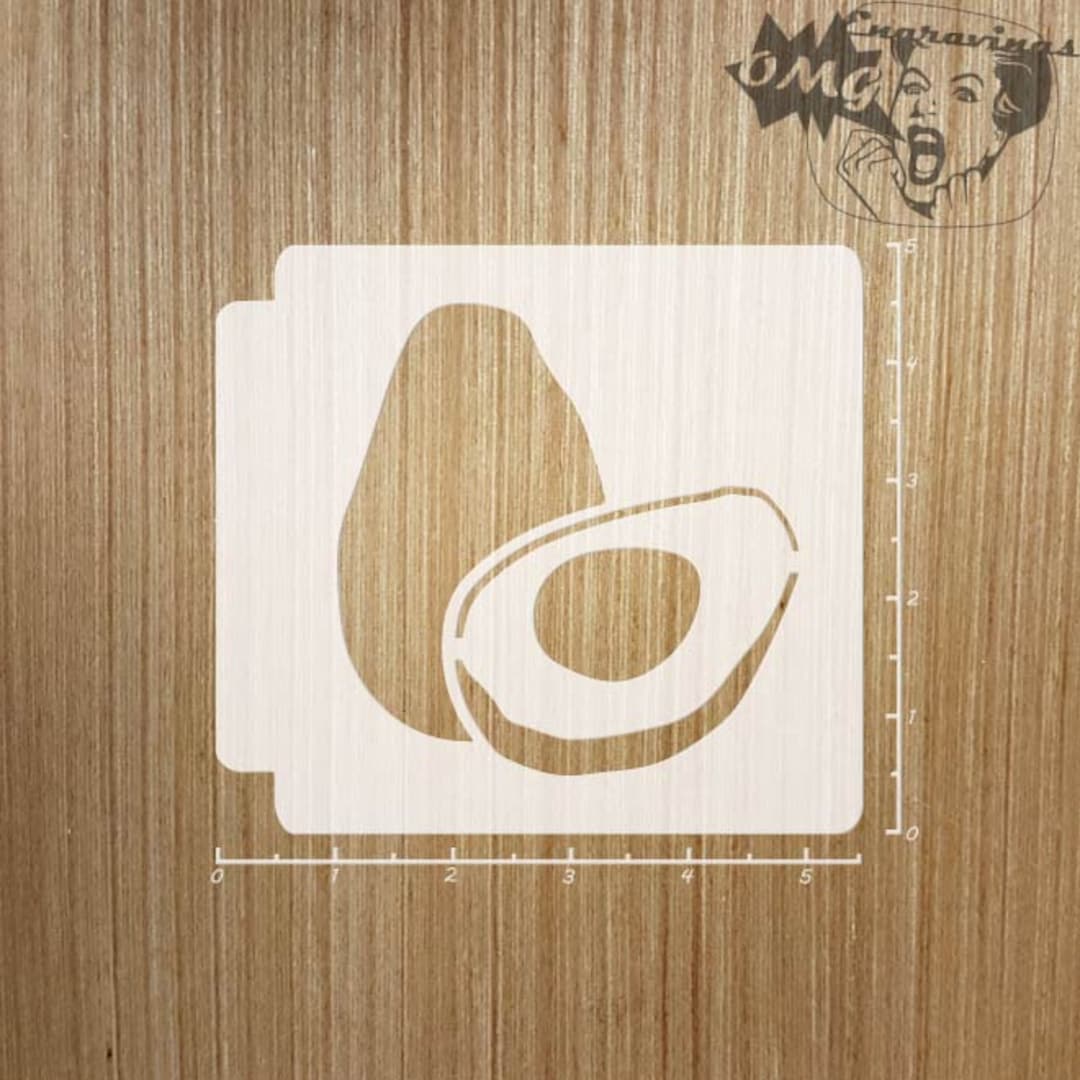 Avocado 783-A315 Stencil - Etsy