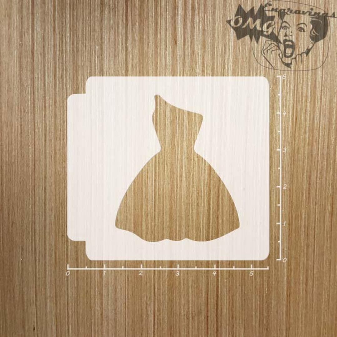 Dress 783-530 Stencil - Etsy