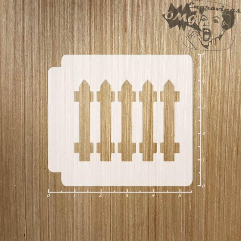 Fence Stencil - Etsy