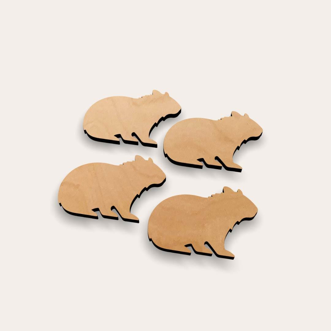 Wombat Body 267-348 Wooden Cutout Shape (set of 10) - Etsy