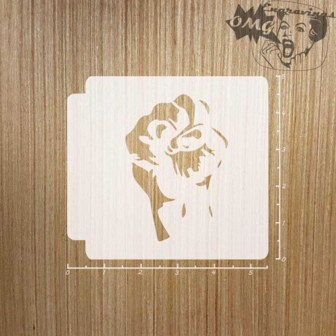 Fist 783-333 Stencil - Etsy