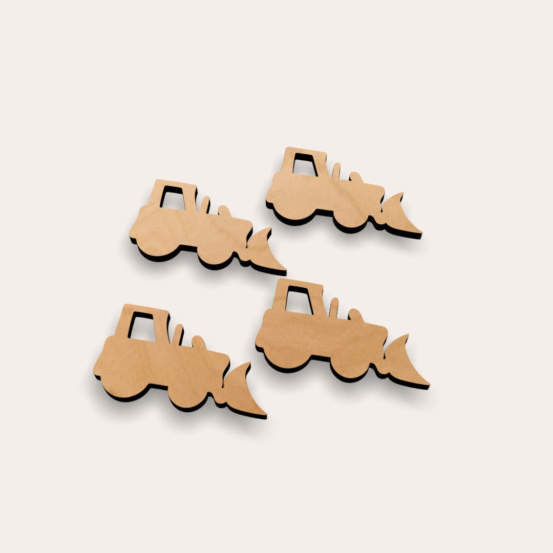 Bulldozer 267-245 Cutout Shape (set of 10) - Etsy