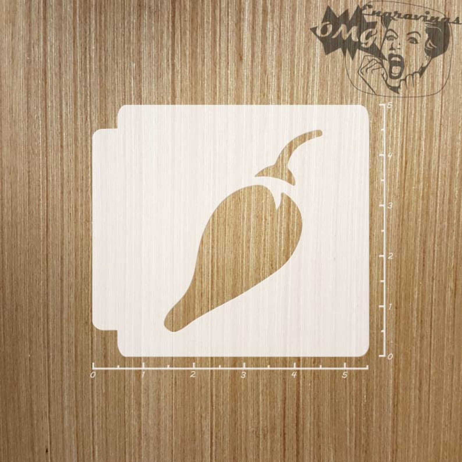 Chili Pepper 783-933 Stencil - Etsy