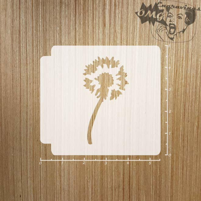 Dandelion 783-490 Stencil - Etsy
