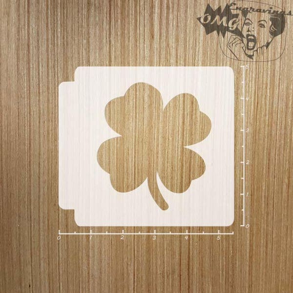 Four Leaf Clover Stencils - Etsy