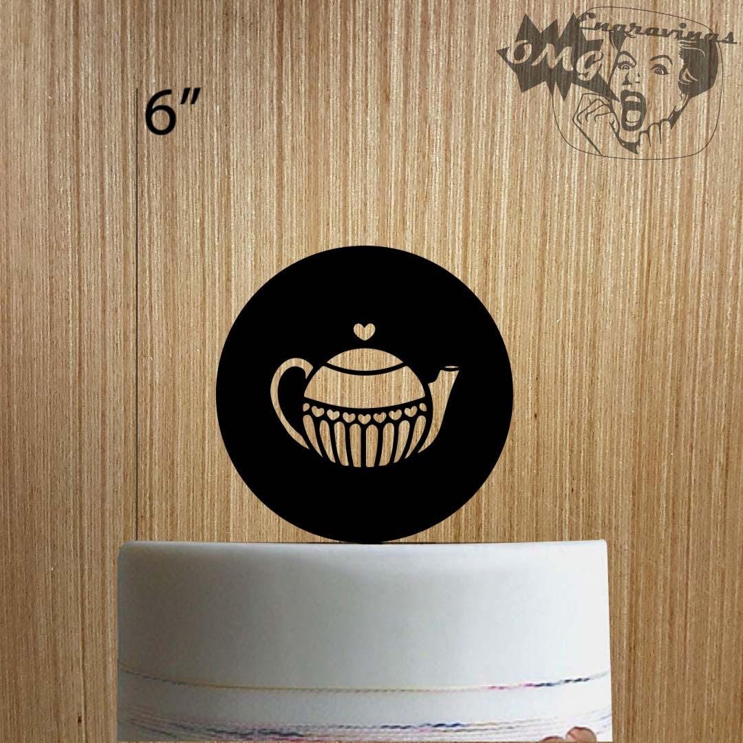 Teapot 225-183 Cake Topper - Etsy