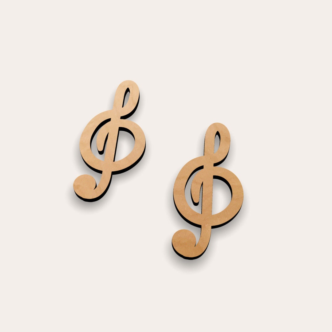 Treble Clef 267-155 Cutout Shape (set of 10) - Etsy