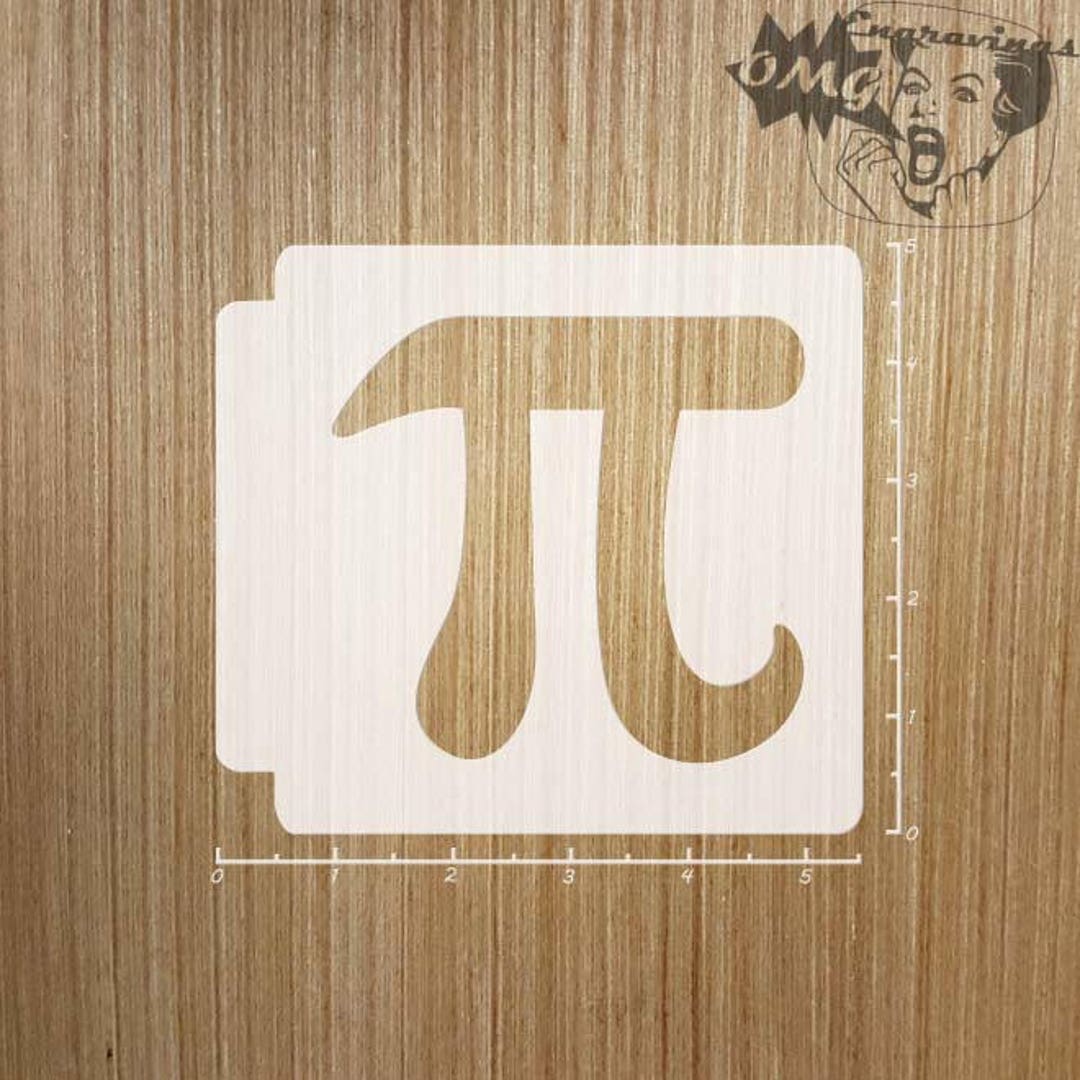 Pi Symbol 783-627 Stencil - Etsy