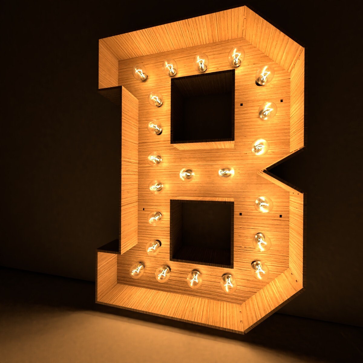 College Letter B 525-002 Marquee Sign - Etsy