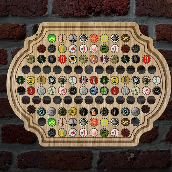 Bottle Cap Display - Etsy