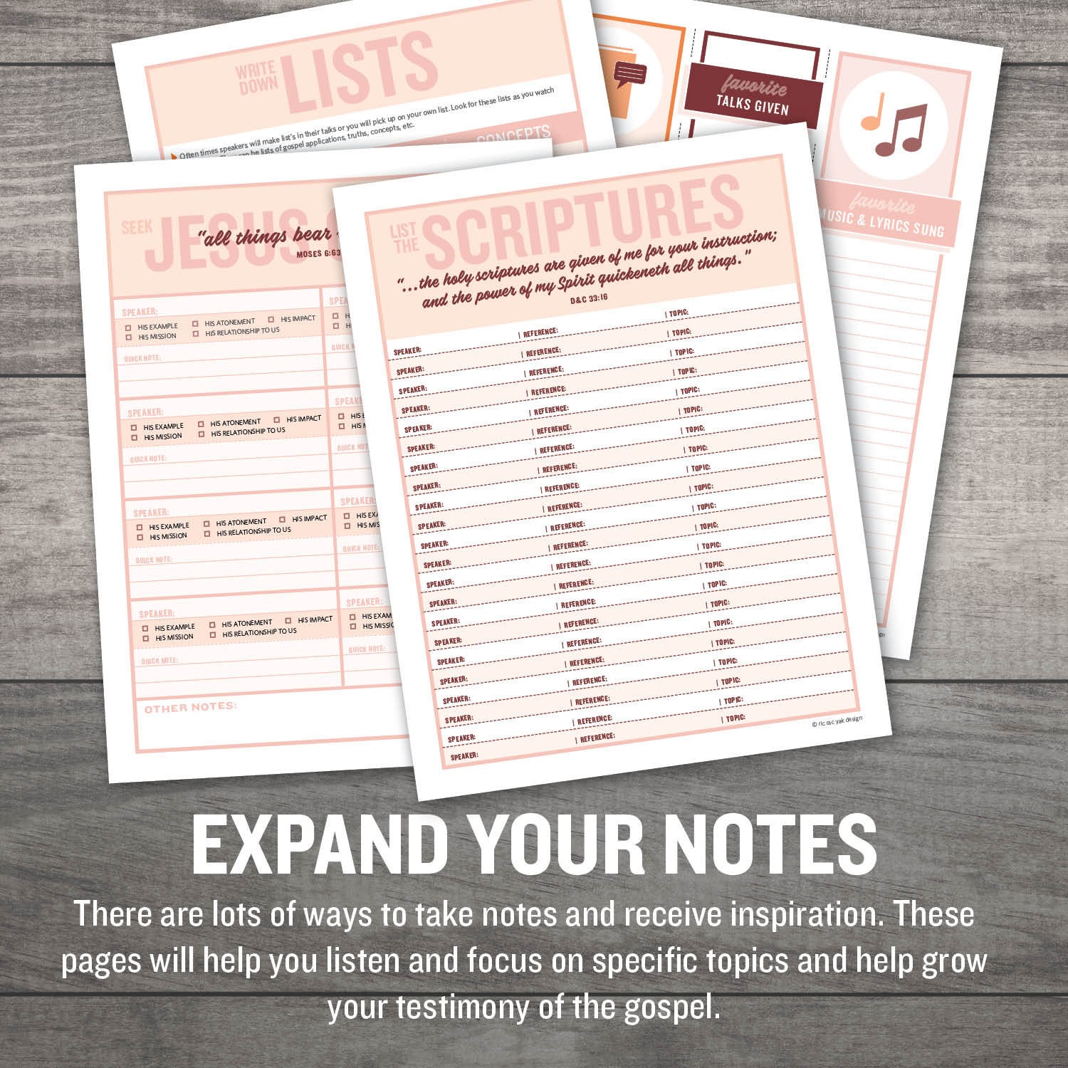 LDS General Conference Packet - Etsy