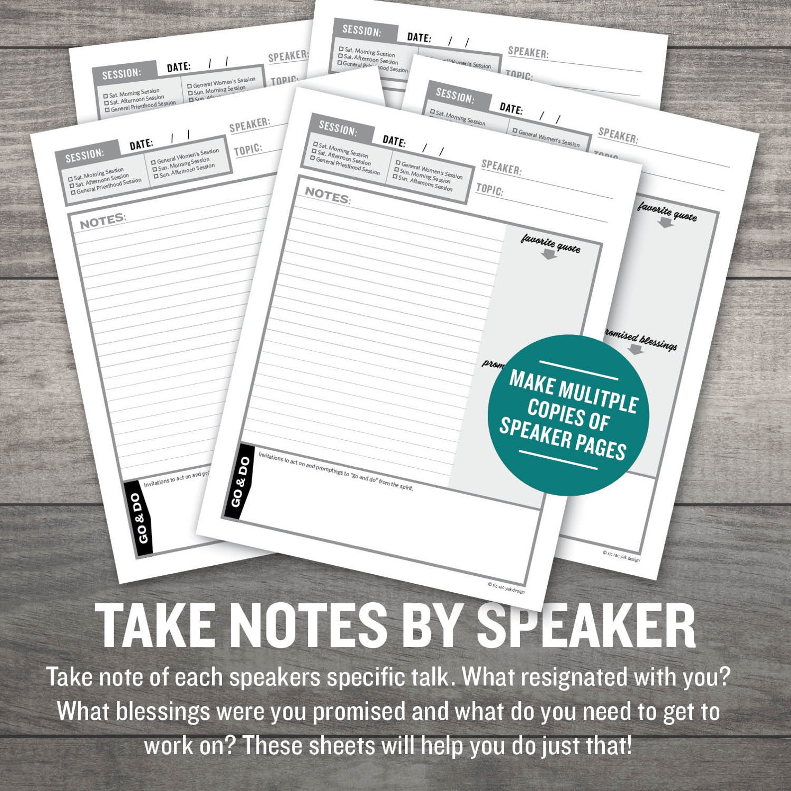 LDS General Conference Packet Black & White Printer Friendly - Etsy