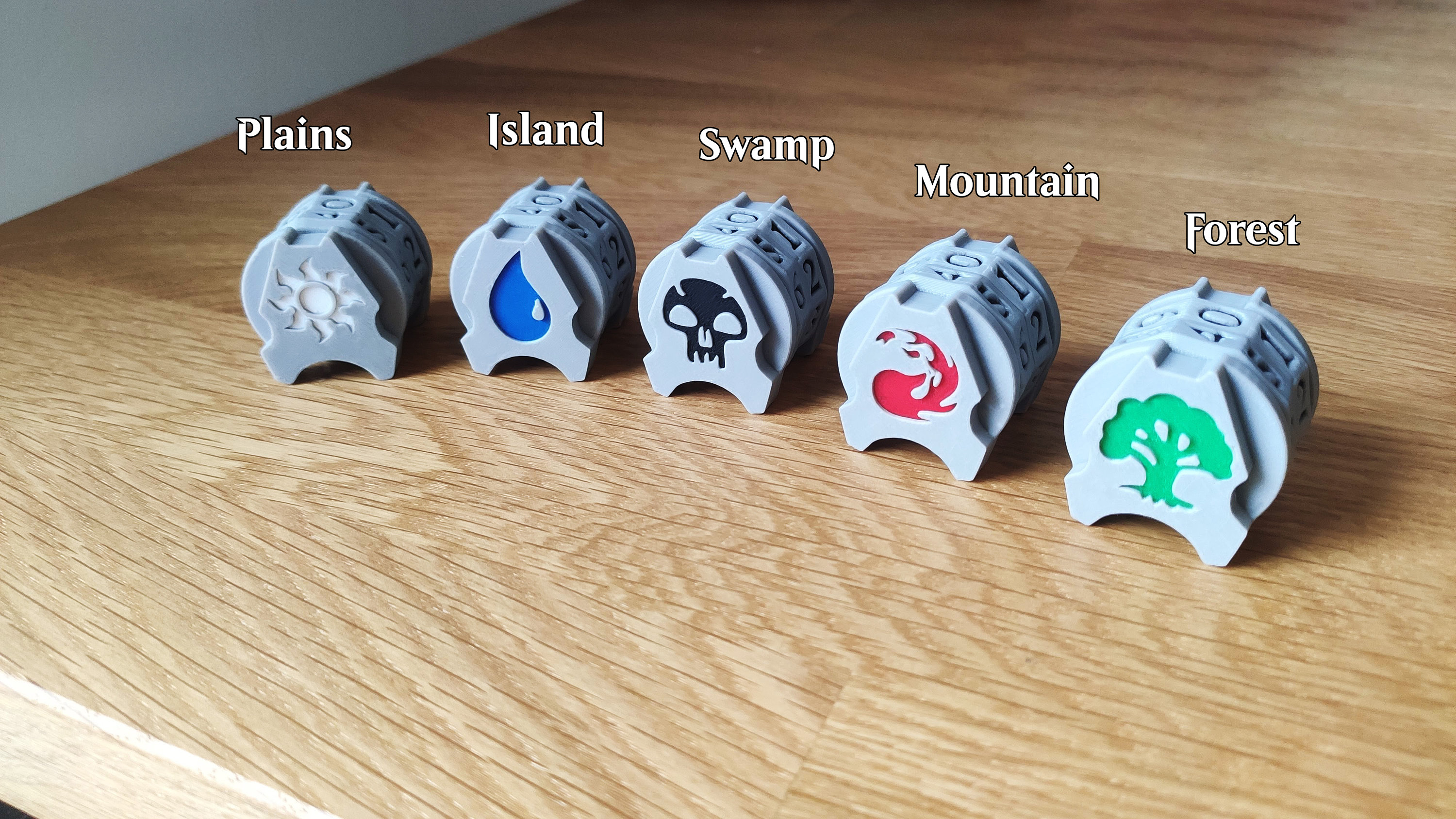 MTG 3D Printed Spindown Life Counter [mana Symbols] - Etsy
