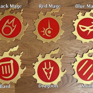 FFXIV 3D Printed Job Coasters [meteor] - Etsy